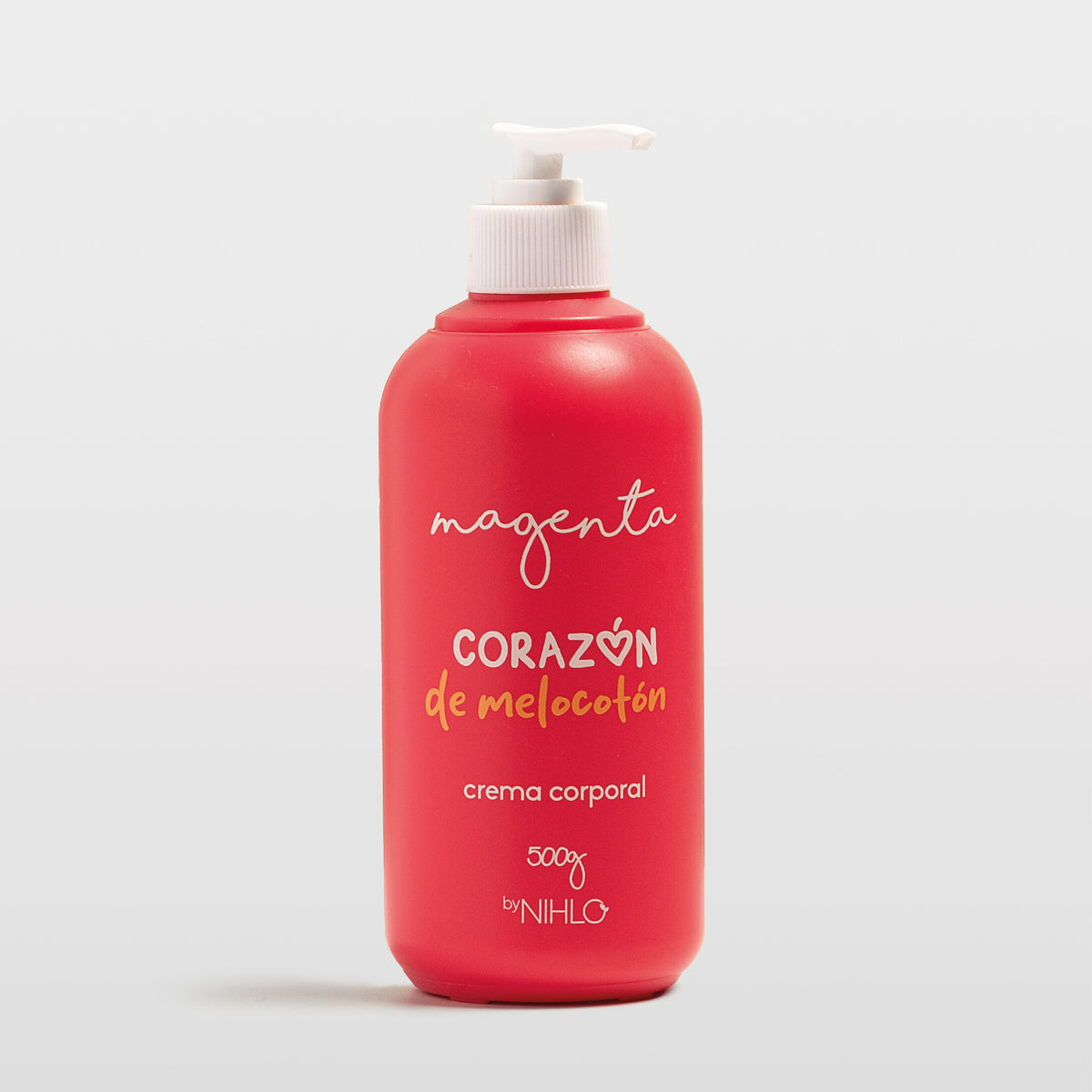 Crema Corporal Corazón de Melocotón 500 g | Magenta by Nihlo