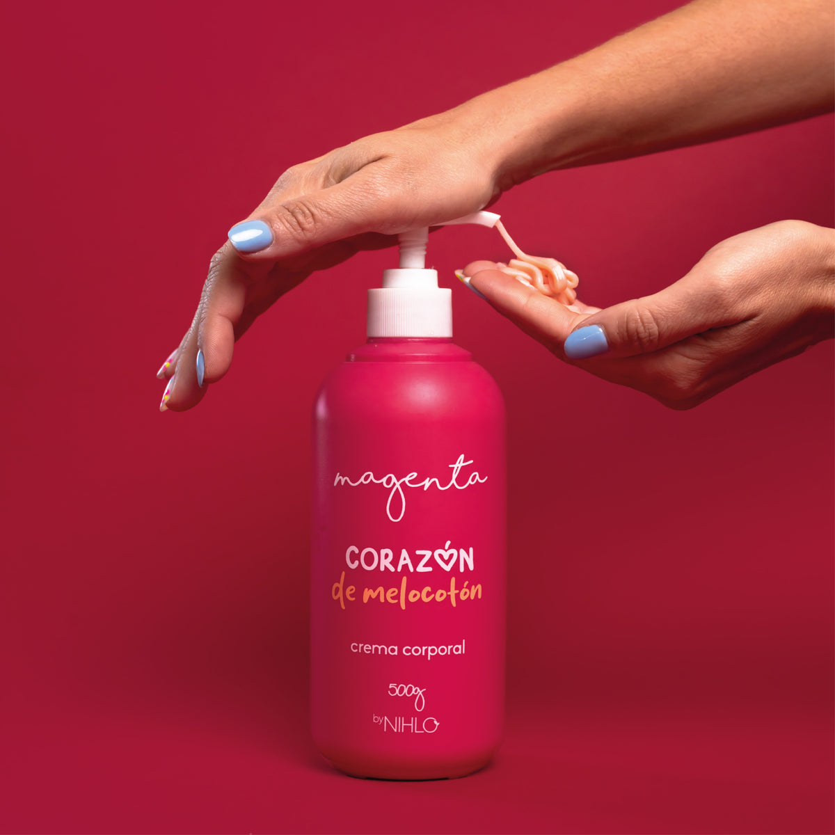 Crema Corporal Corazón de Melocotón 500 g | Magenta by Nihlo